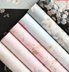 China Hot gold jade flower edge art waterproof floral arrangement flower packaging paper for sale