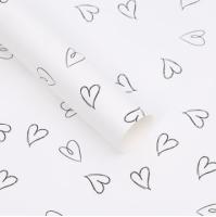 China 57*57cm Sweetheart Waterproof Floral Flower Wrapping Paper for Shipping Time 30-45Days for sale