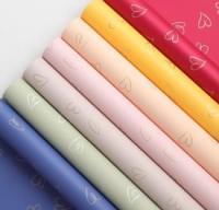 China 57*57cm Sweetheart Waterproof Floral Flower Wrapping Paper for Shipping Time 30-45Days for sale