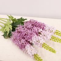 China Simulated Single Branch Fox Tail Flower Decoration Fox Tail Grass Home Hotel Wedding Flower French Fox Tail Flower Simulation Flower Wholesale for sale