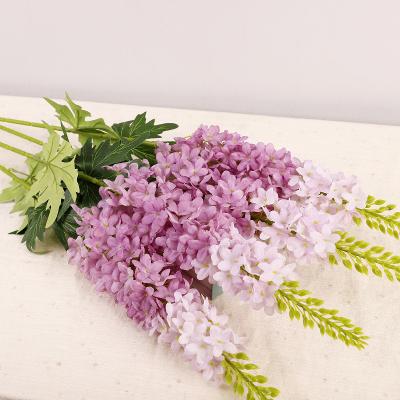 China Simulated Single Branch Fox Tail Flower Decoration Fox Tail Grass Home Hotel Wedding Flower French Fox Tail Flower Simulation Flower Wholesale for sale