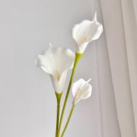 China Calla lily artificial flower home dining table decoration, wedding hall flower arrangement and photo props for sale