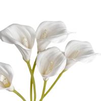 China Calla lily artificial flower home dining table decoration, wedding hall flower arrangement and photo props for sale