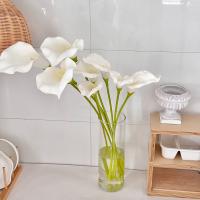 China Calla lily artificial flower home dining table decoration, wedding hall flower arrangement and photo props for sale