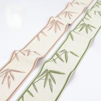 China Fabric Ribbons for Ancient Hanfu Collars Plackets and Cuffs on High Tenacity Chinese Style Bamboo Curtains for sale