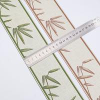 China Fabric Ribbons for Ancient Hanfu Collars Plackets and Cuffs on High Tenacity Chinese Style Bamboo Curtains for sale