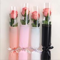 China Goddess single small bouquet packaging transparent opp waterproof film wrapped flower paper diy material flower shop for sale