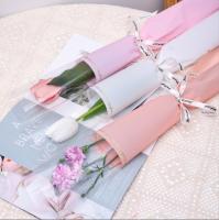 China Goddess single small bouquet packaging transparent opp waterproof film wrapped flower paper diy material flower shop for sale