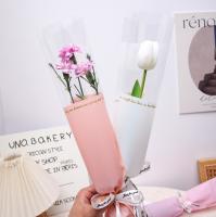 China Goddess single small bouquet packaging transparent opp waterproof film wrapped flower paper diy material flower shop for sale