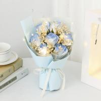 China Valentine's Day 520 Starry Sky Dried Flowers Rose Bundle for Boyfriend and Wife Holiday Gift Romantic Companion Gift for sale