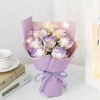 China Valentine's Day 520 Starry Sky Dried Flowers Rose Bundle for Boyfriend and Wife Holiday Gift Romantic Companion Gift for sale