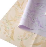 China Blue Bellflower Waterproof Floral Flower Packaging Paper for sale
