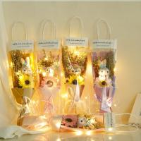 China Valentine's Day 520 Bagged Sunflower Starry Sky Doll Bouquet Gift for Boyfriend, Wife, and Best Friend's Birthday for sale