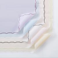 China New handkerchiefs are waterproof jelly film flower wrapping paper materials for strawberry bouquets and fresh flowers for sale