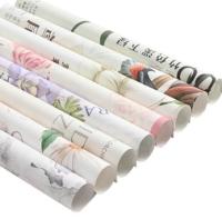 China Chinese style national flower Fenghua fresh flower packaging paper for sale