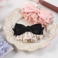 China Green Woven Ribbon Hair Accessories for Baby Clothes and Lolita Skirts Wrinkled Polka Dot Skirt Hem 100m for sale