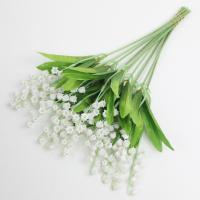 China Simulated green plants, lily of the valley, wedding bouquet, home decoration, flower supplies, white high-end decoration, wedding decoration for sale