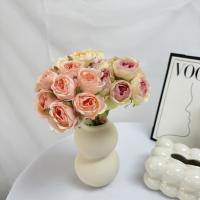 China Ins style roses, fake flowers, flower vases, hand-held flowers, Valentine's Day photos, flower bouquets, birthday gifts, decorations for sale