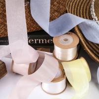 China Soft and Smooth Fabric Ribbon for DIY Bow Hair Accessories Flowers and Gifts Perfect for Birthday Parties and Clothing for sale