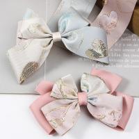 China High Tenacity Blue and Green Hot Stamping Butterfly Love Ribbon for DIY Wedding Gift Box Packaging Customized Colors Availabl for sale