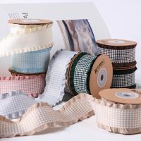 China Lotus Leaf Edge Thousand Bird Grid Woven Ribbon The Perfect Addition to Your DIY Clothing Bags Hats and Accessories for sale