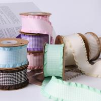 China Lotus Leaf Edge Thousand Bird Grid Woven Ribbon The Perfect Addition to Your DIY Clothing Bags Hats and Accessories for sale