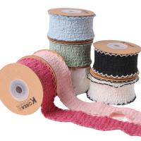 China High Tenacity Lace and Woven Tape The Perfect Combination for DIY Bow Making 2.5cm Widt for sale