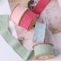 China High Tenacity Lace and Woven Tape The Perfect Combination for DIY Bow Making 2.5cm Widt for sale