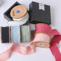 China High Tenacity Lace and Woven Tape The Perfect Combination for DIY Bow Making 2.5cm Widt for sale