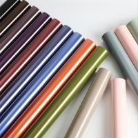 China Jelly film series waterproof wrapping paper for flower bouquets, candy wrapping paper, and ins solid-color gift wrapping paper for sale