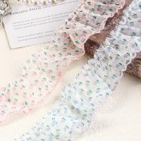China Polyester Woven Ribbon Hair Accessory Perfect Addition to DIY Crafts with Small Floral Plaid Skirt for sale