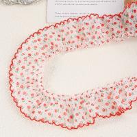 China Polyester Woven Ribbon Hair Accessory Perfect Addition to DIY Crafts with Small Floral Plaid Skirt for sale