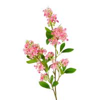 China Thousand Miles Fragrance Single Branch Golden Osmanthus Simulated Flower High Quality Lilac Flower Living Room Desktop Silk Flower Arrangement Decoration for sale