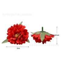 China Simulated Forest style Little Peony Flower Wedding Flower Wall Road Guide Decoration Fake Flower Handmade Gift Box DIY Silk Peony Flower for sale