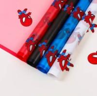 China Magic Edge Mist Paper Spider Man Flower Packaging Paper for sale
