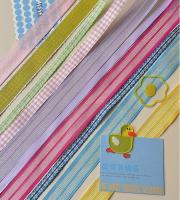 China Floral Materials Teacher's Day Dopamine Series Ribbon Flowers Single Bouquet Strap for Flower Packaging Cloth for sale