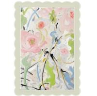 China Artistic conception oil painting series floral arrangement flower packaging paper for sale