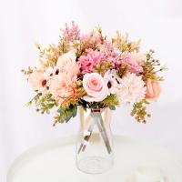 China Roses, daisies, artificial flowerballs, hydrangeas, artificial hand-held bouquets, wedding artificial flowers, home flower arrangements, decorative silk flowers for sale