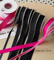 China Customized Colors  Pink Ribbon Flower Bouquet Strap Gift DIY Bow Flower Shop Floral Materials for sale
