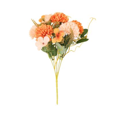 China Artificial chrysanthemum decoration, silk flowers, chamomile, living room photo arrangement, flower bouquet, artificial flowers, orchid, chrysanthemum for sale