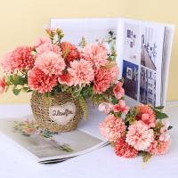 China Artificial chrysanthemum decoration, silk flowers, chamomile, living room photo arrangement, flower bouquet, artificial flowers, orchid, chrysanthemum for sale
