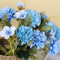 China Artificial chrysanthemum decoration, silk flowers, chamomile, living room photo arrangement, flower bouquet, artificial flowers, orchid, chrysanthemum for sale