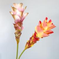 China Simulated Flowers, Ginger Flowers, Lotus Flowers, 3D Printing, Texture Flowers, Home Decor, Model Room Decoration, Wedding Scenery Props, Bouquet for sale