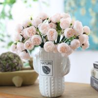 China 27-head artificial flower bouquet of tea rose, Lafite, artificial flower wedding bouquet, home decoration, photography and arrangement for sale