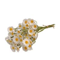 China Wholesale from the manufacturer of ins chamomile artificial flower bouquets, small daisies, artificial flowers, living room decoration, table flowers, and decorative bouquets for sale