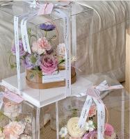 China Mother's Day Cotton Ribbon Flower Bouquet Strap Cake Box DIY Decorative Ribbon Packaging Material for Hair Accessories for sale