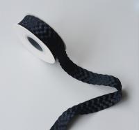 China 3D Embossed Polyester Ribbon Korean Style Floral Materials for Concave Convex Ribbon Bouquet Packaging for sale