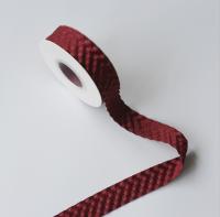 China 3D Embossed Polyester Ribbon Korean Style Floral Materials for Concave Convex Ribbon Bouquet Packaging for sale