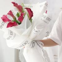 China Wholesale of minimalist paper, InS-style waterproof flower packaging paper materials for Valentine's Day flower art and bouquet packaging in flower shops for sale