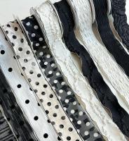 China DIY Decorative Floral Packaging 14m Black and White Ribbon Qixi Bouquet with Ribbon Flower Shop for sale